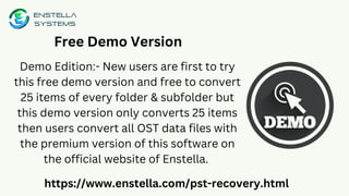 Enstella Outlook PST Recovery Software | PPT