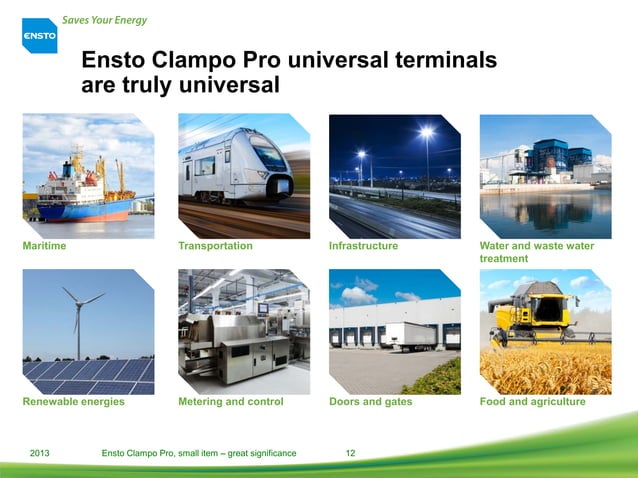 Ensto Clampo Pro terminals introduction | PPT