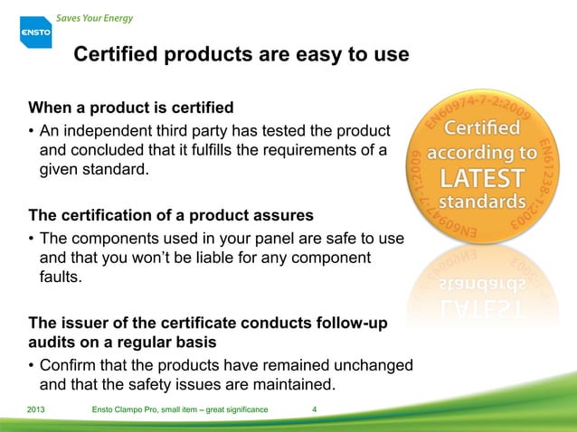 Ensto Clampo Pro terminals introduction | PPT