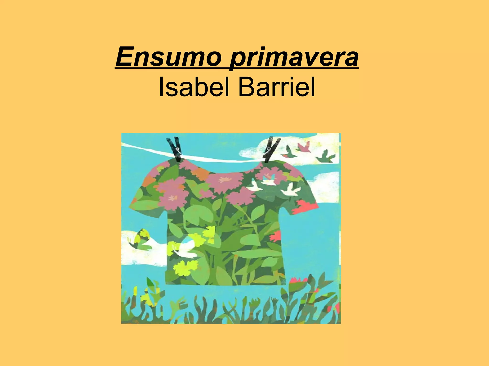 Ensumo primavera isabel barriel | PPS