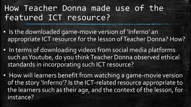 ENSURE-THE-POSITIVE-USE-OF-ICT-TO-FACILITATE.pptx | Education