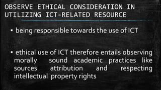 ENSURE-THE-POSITIVE-USE-OF-ICT-TO-FACILITATE.pptx