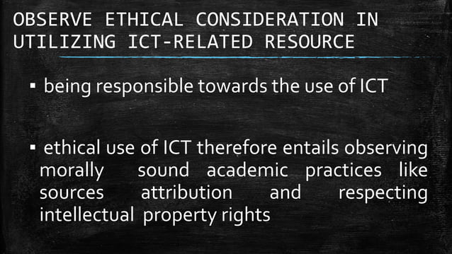 ENSURE-THE-POSITIVE-USE-OF-ICT-TO-FACILITATE.pptx | Education