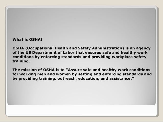 Ensure better safety at workplace with osha safety training (2)