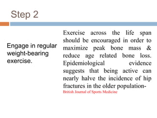 Ensuring Better Bone Health | PPT