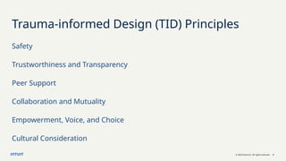 Ensuring AI Trust and Transparency with Inclusive Design | PPTX