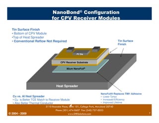 Ensuring and predicting the reliability of cpv | PDF