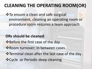 Ensuring a safe surgical environment | PPTX