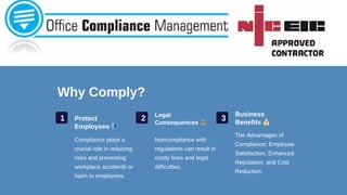 Ensuring a Safe Work Environment Health & Safety Compliance Services | PDF