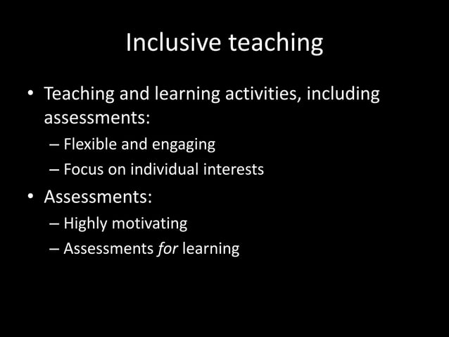 Ensuring consistency in inclusive teaching practices - Pranit Anand | PPT