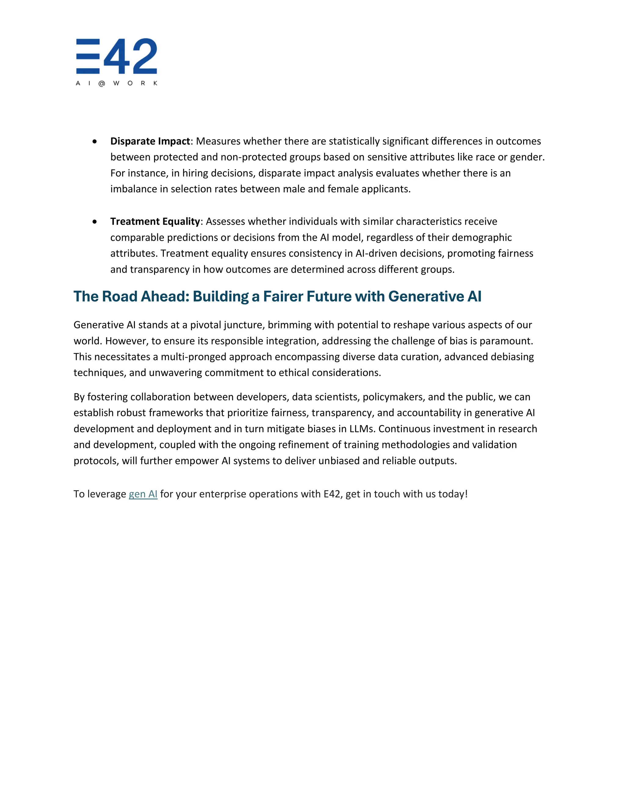 Ensuring Fairness And Avoiding Biases In Generative Ai1 Pdf