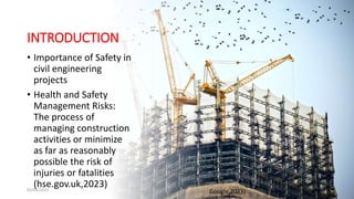 Ensuring health and safety in civil engg project- Aswathy Asokan ...