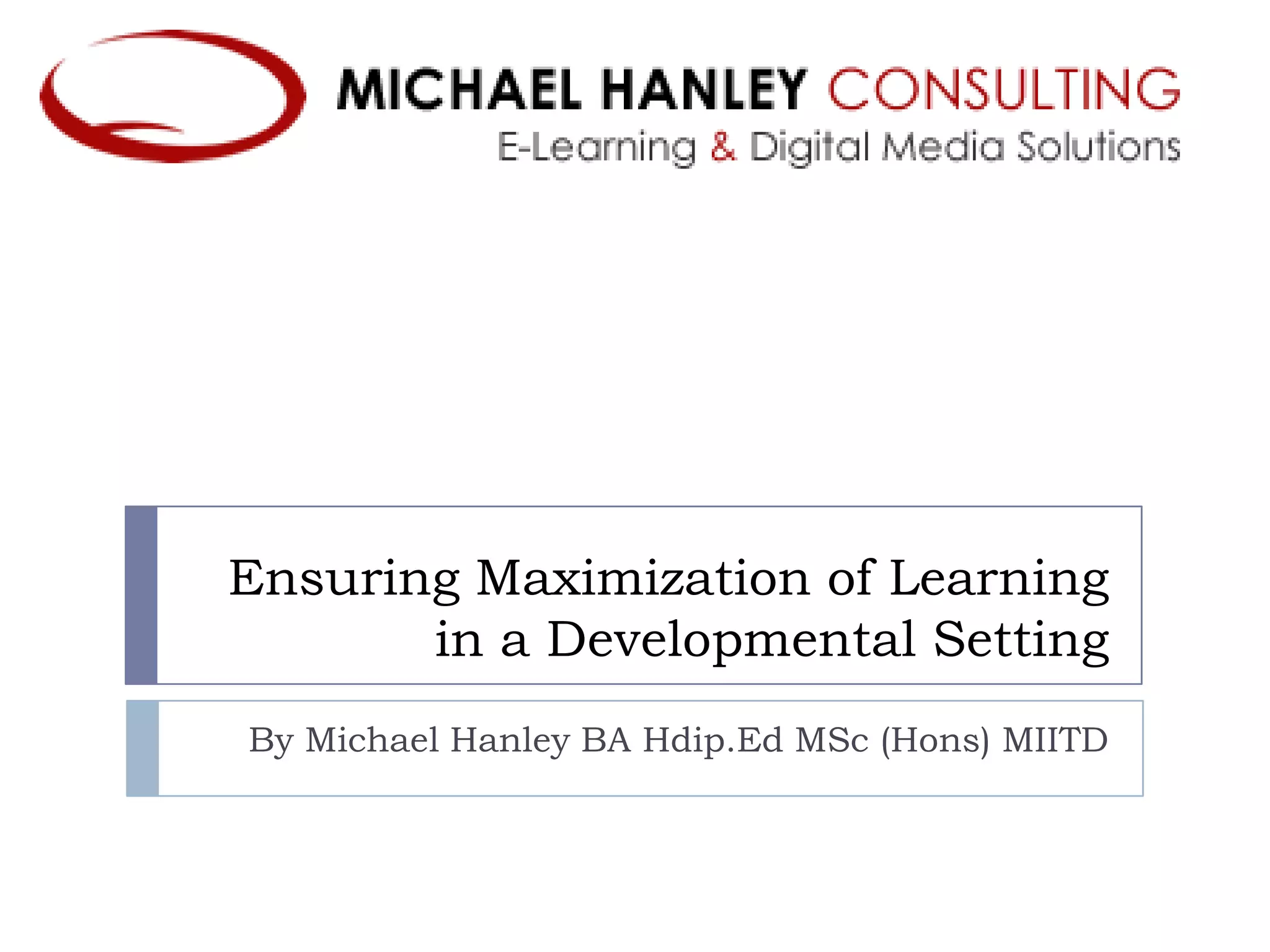 Ensuring Maximization Of Learning In The Workplace Elearning Curve Blog ...