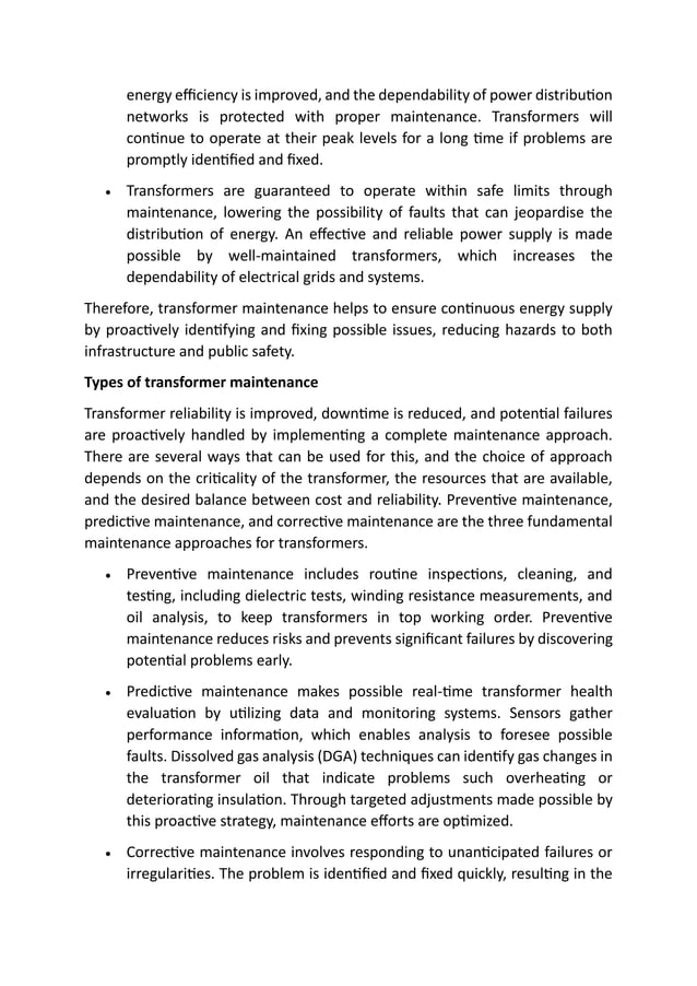Ensuring Optimal Performance With The Right Transformer Maintenance Procedures.pdf