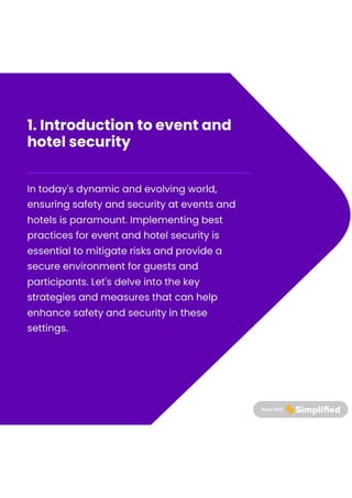 Ensuring Safety and Security- Best Practices for Event and Hotel Security.pdf | Hotels and ...