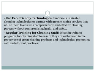 Ensuring Safety in the Workplace with Eco-Friendly Cleaning US Standard ...