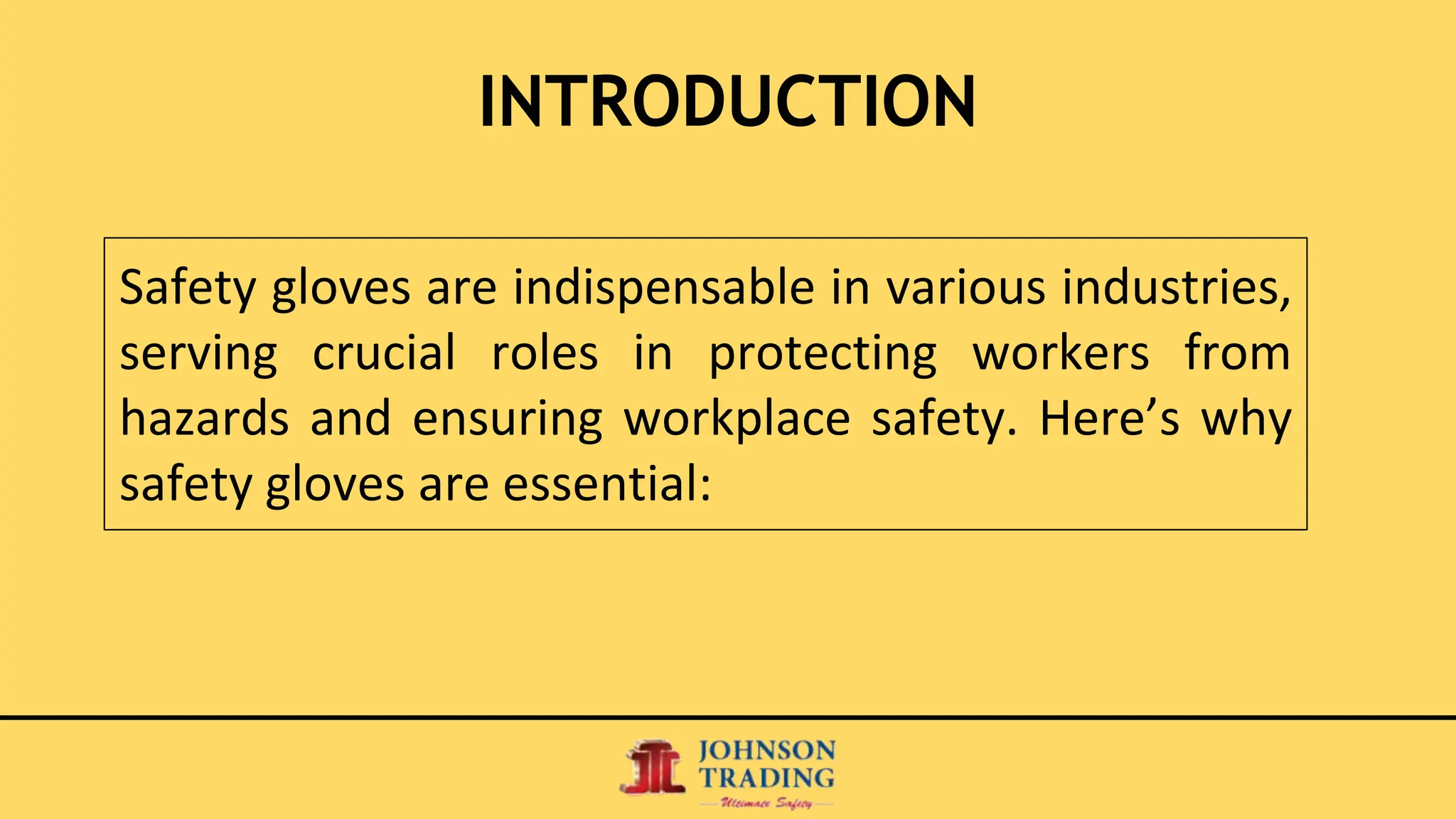 Ensuring Safety_ The Vital Role of Safety Gloves in Workplace ...