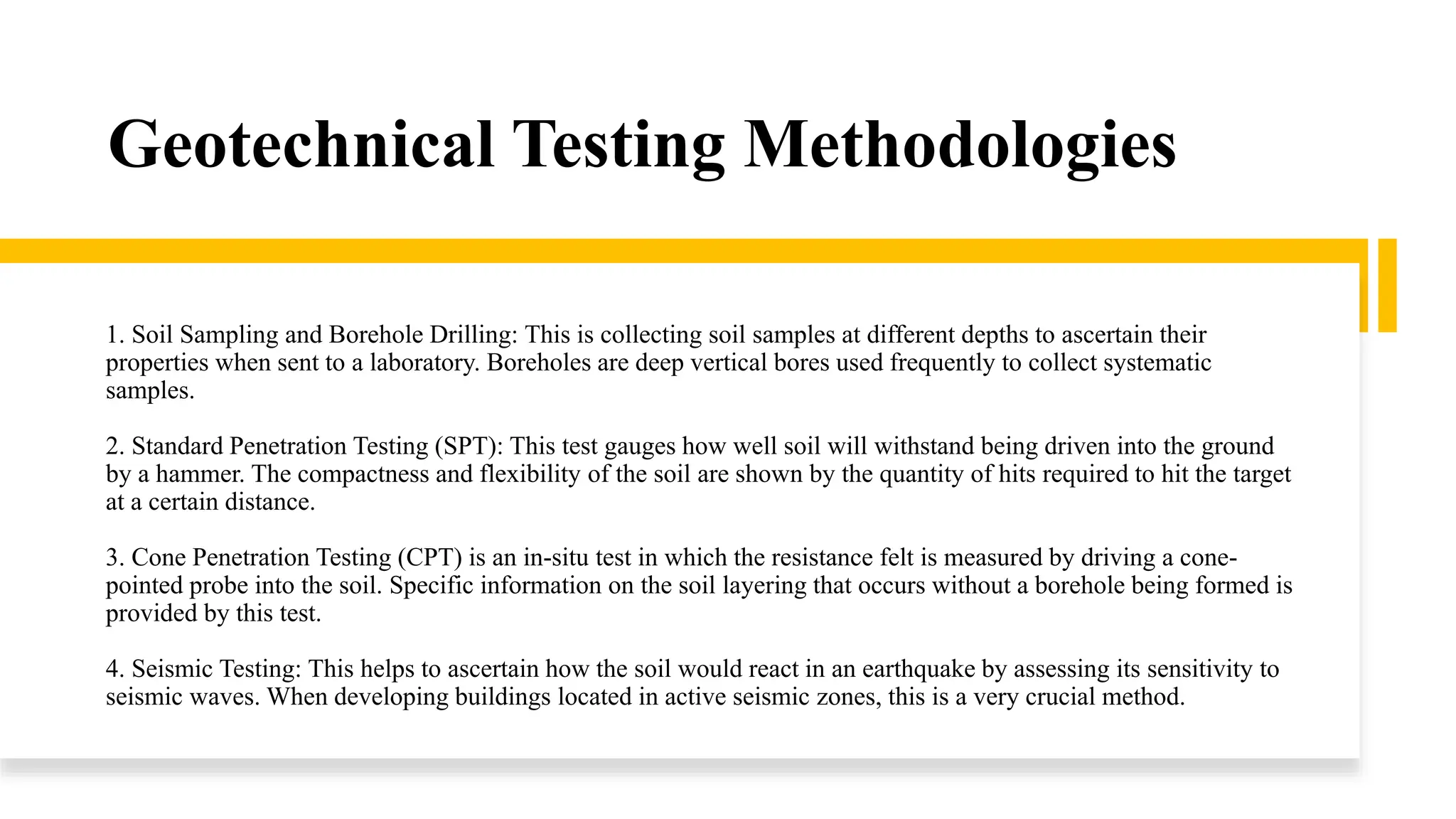 Ensuring Structural Integrity with Geotechnical Testing Service and ...