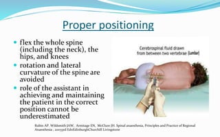 Ensuring success in Spinal Anesthesia.pptx