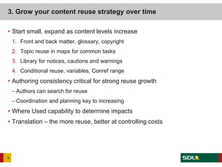 Ensuring success with your component content management system | PPT
