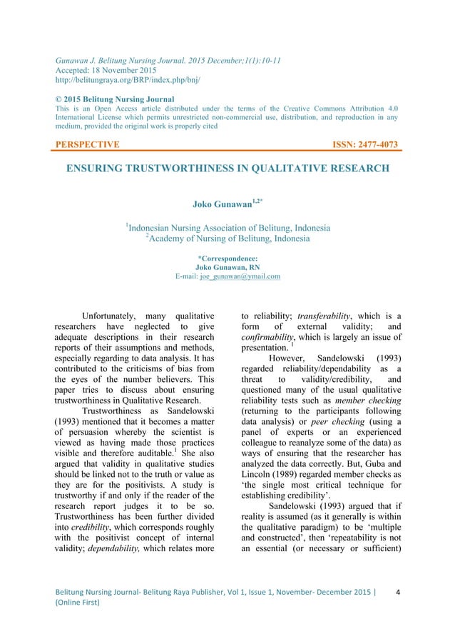 Ensuring trustworthiness in_qualitative_research | PDF | Science