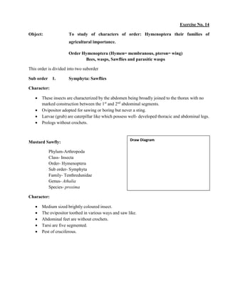 ENT-121-Fundamentals-of-Entomology.pdf notes | PDF