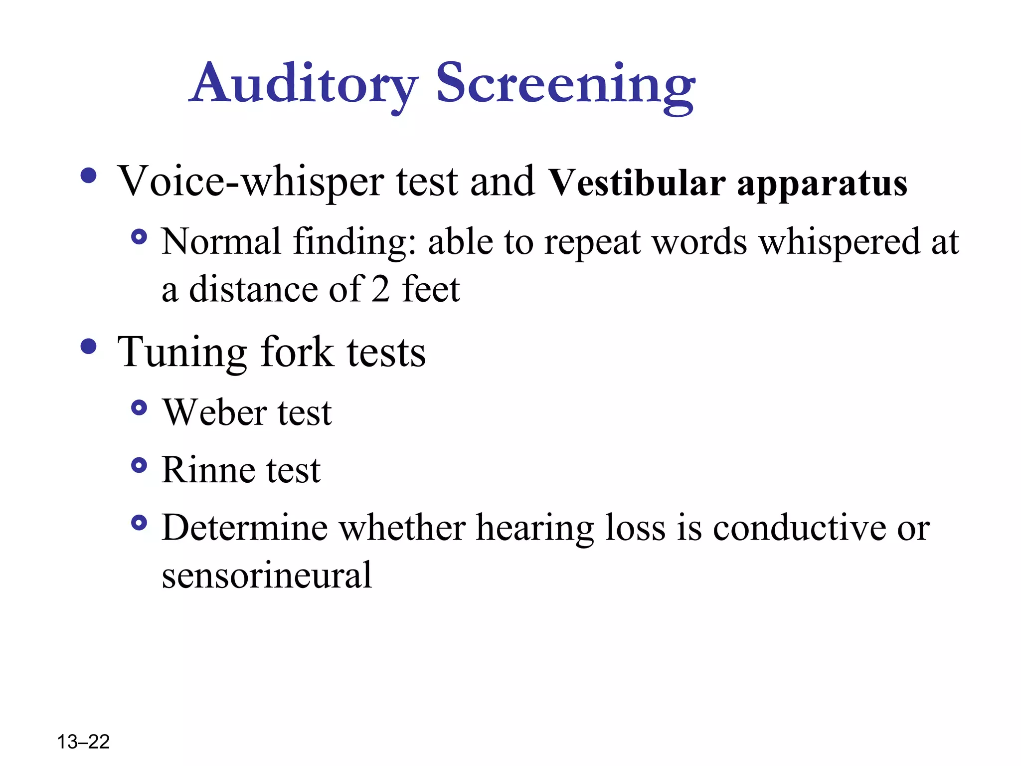 ENT assessment | PPT