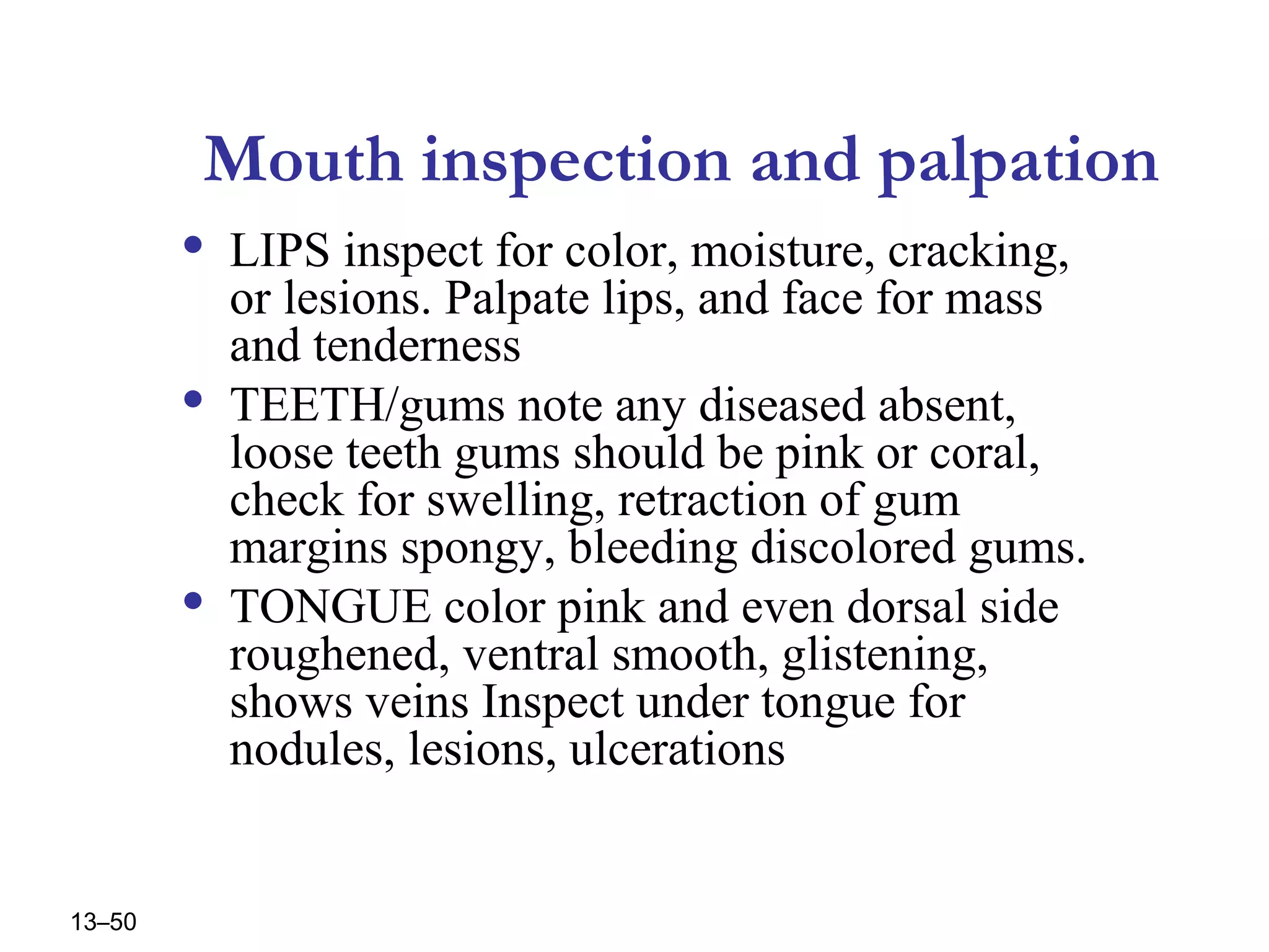 ENT assessment | PPT