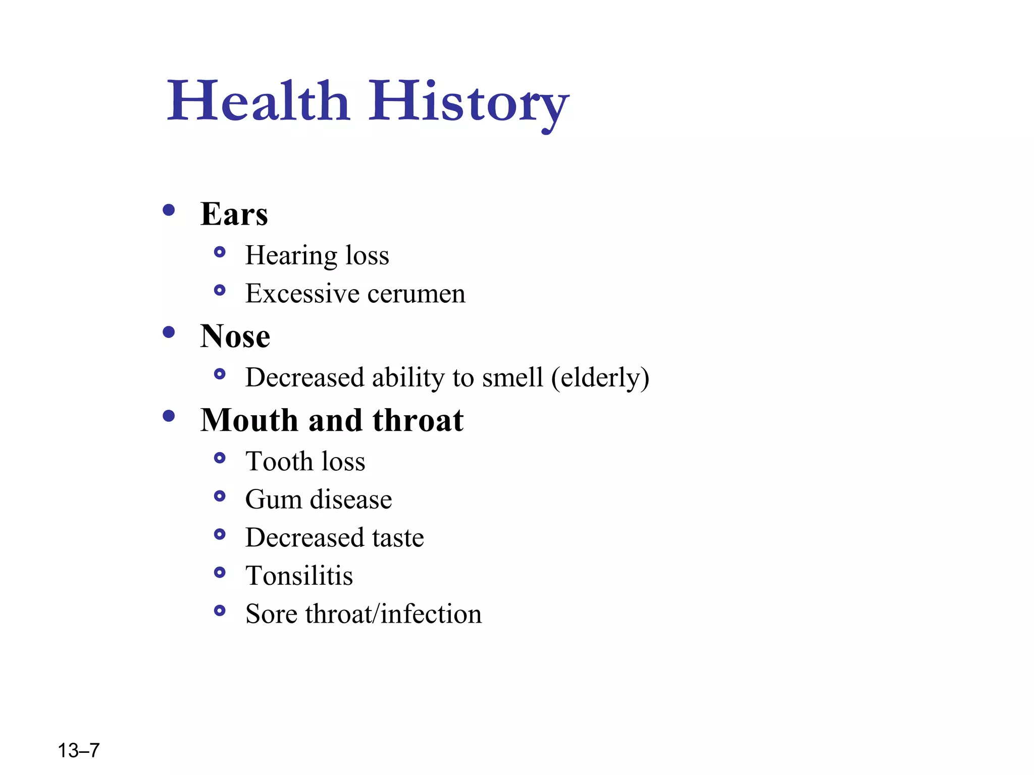 ENT assessment | PPT