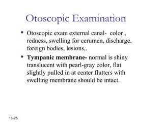 ENT assessment | PPT