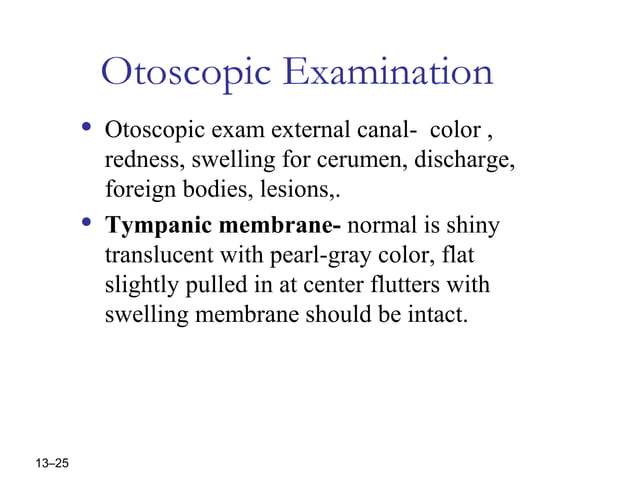 ENT assessment | PPT | Ear, Nose and Throat Conditions | Diseases and ...