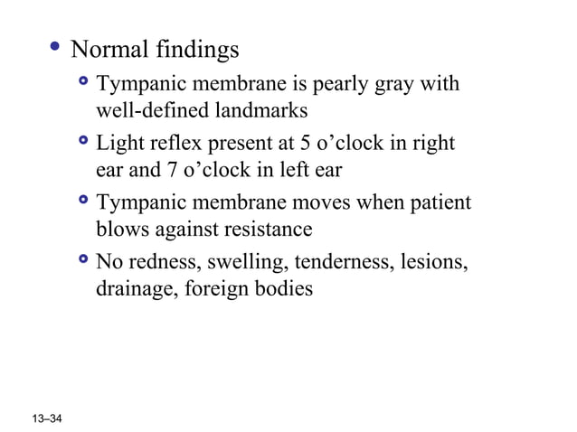 ENT assessment | PPT | Ear, Nose and Throat Conditions | Diseases and ...