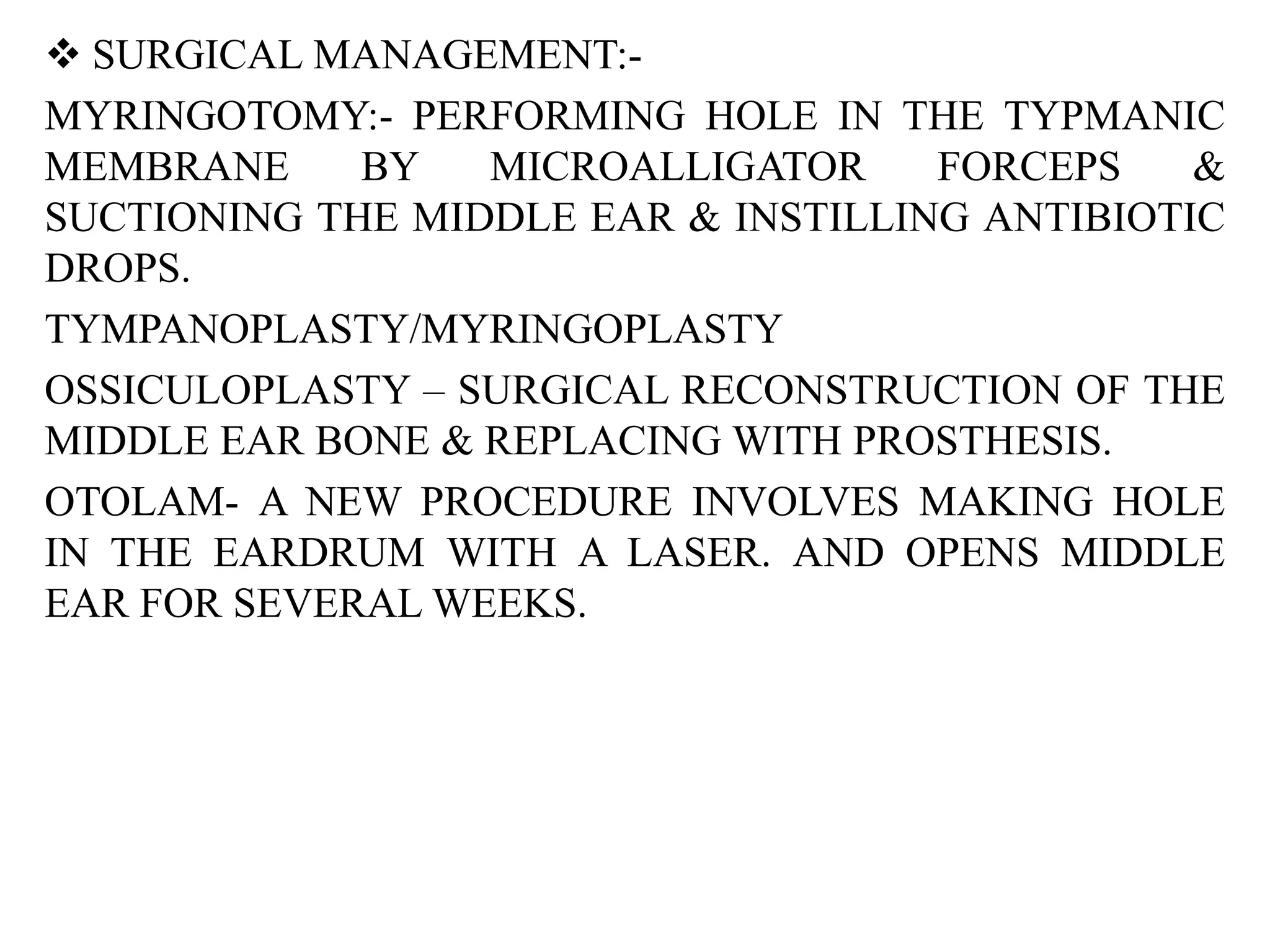 Ear Disorder M.S.N.-2 Nursing Students of 3 year | PPTX