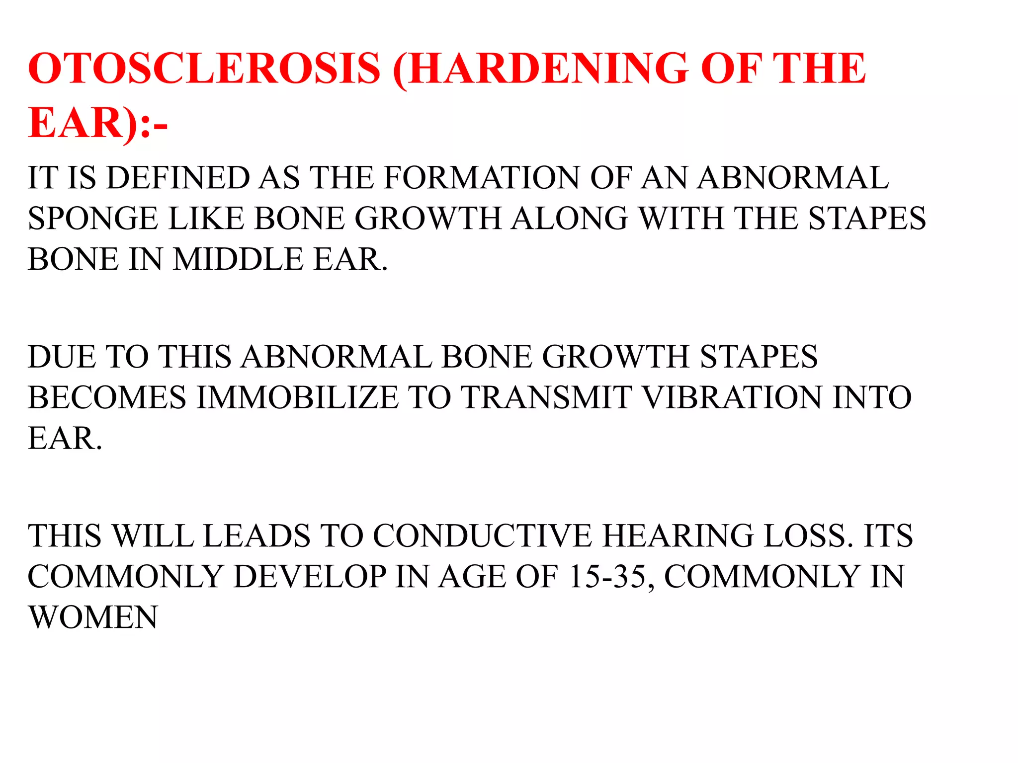 Ear Disorder M.S.N.-2 Nursing Students of 3 year | PPTX