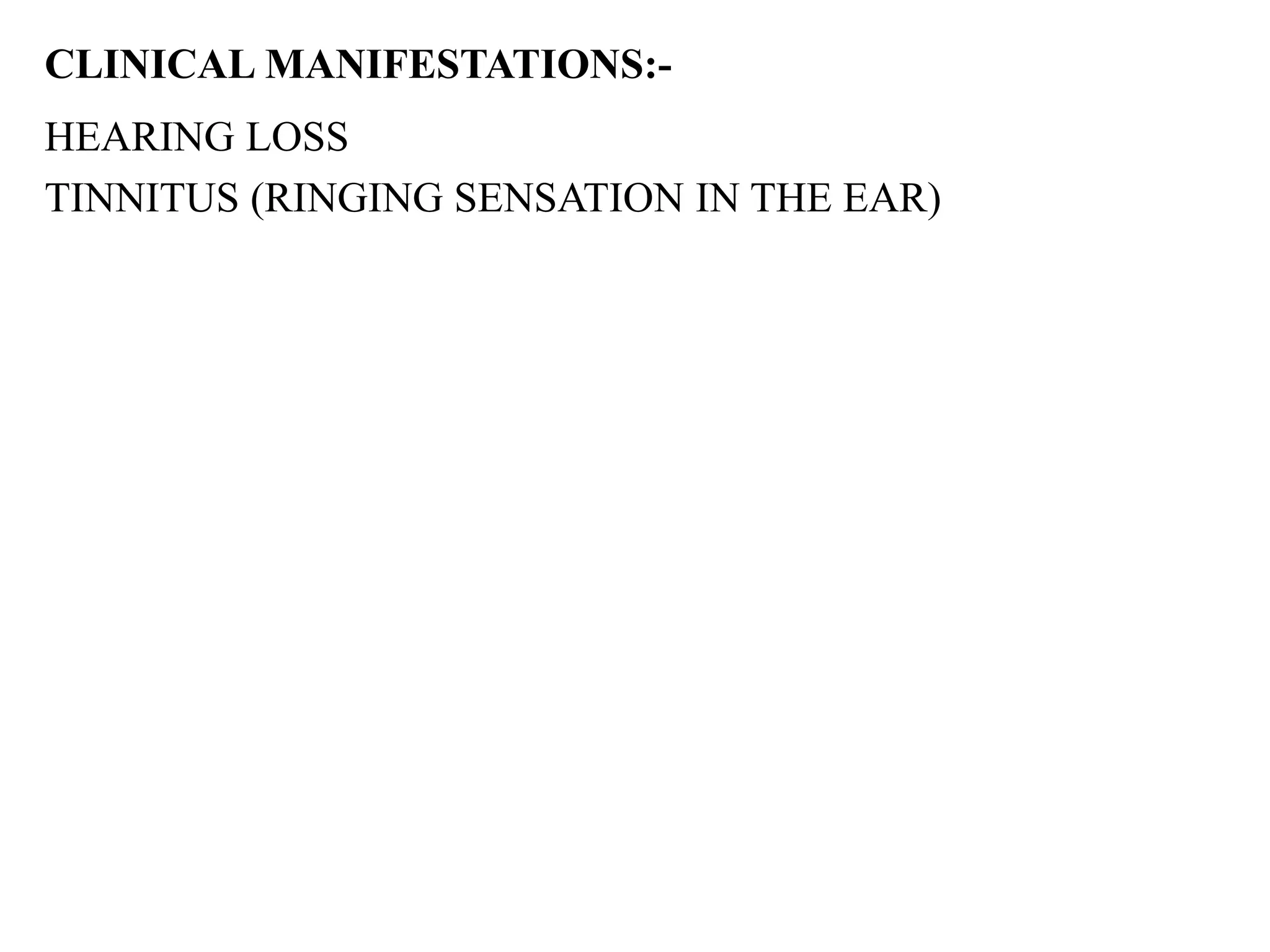 Ear Disorder M.S.N.-2 Nursing Students of 3 year | PPTX