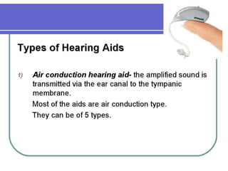 Ear Disorder M.S.N.-2 Nursing Students of 3 year | PPTX