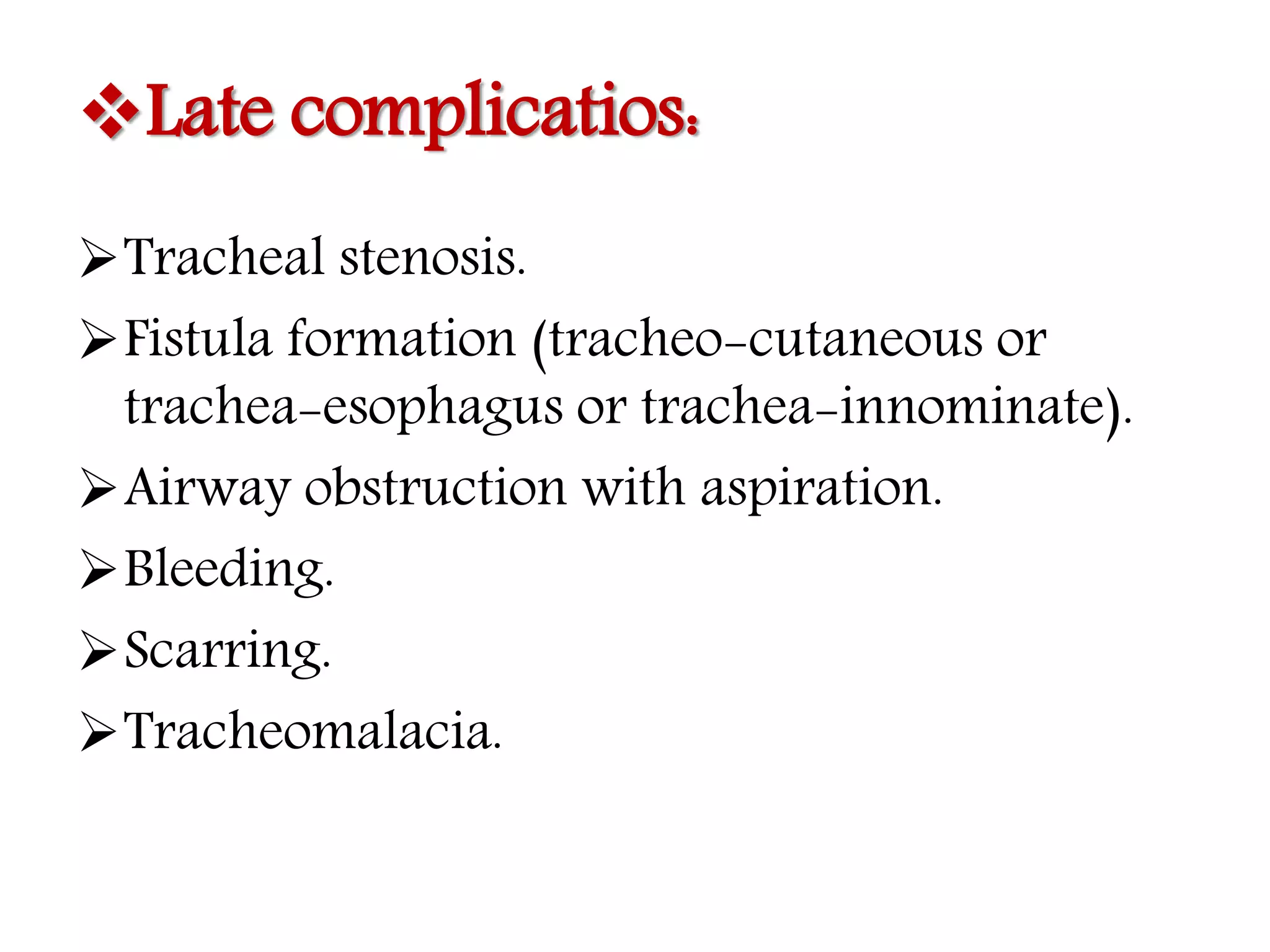 Tracheostomy | PPTX