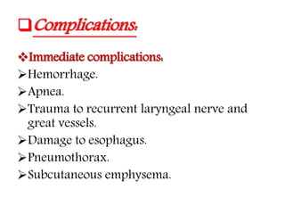 Tracheostomy | PPTX