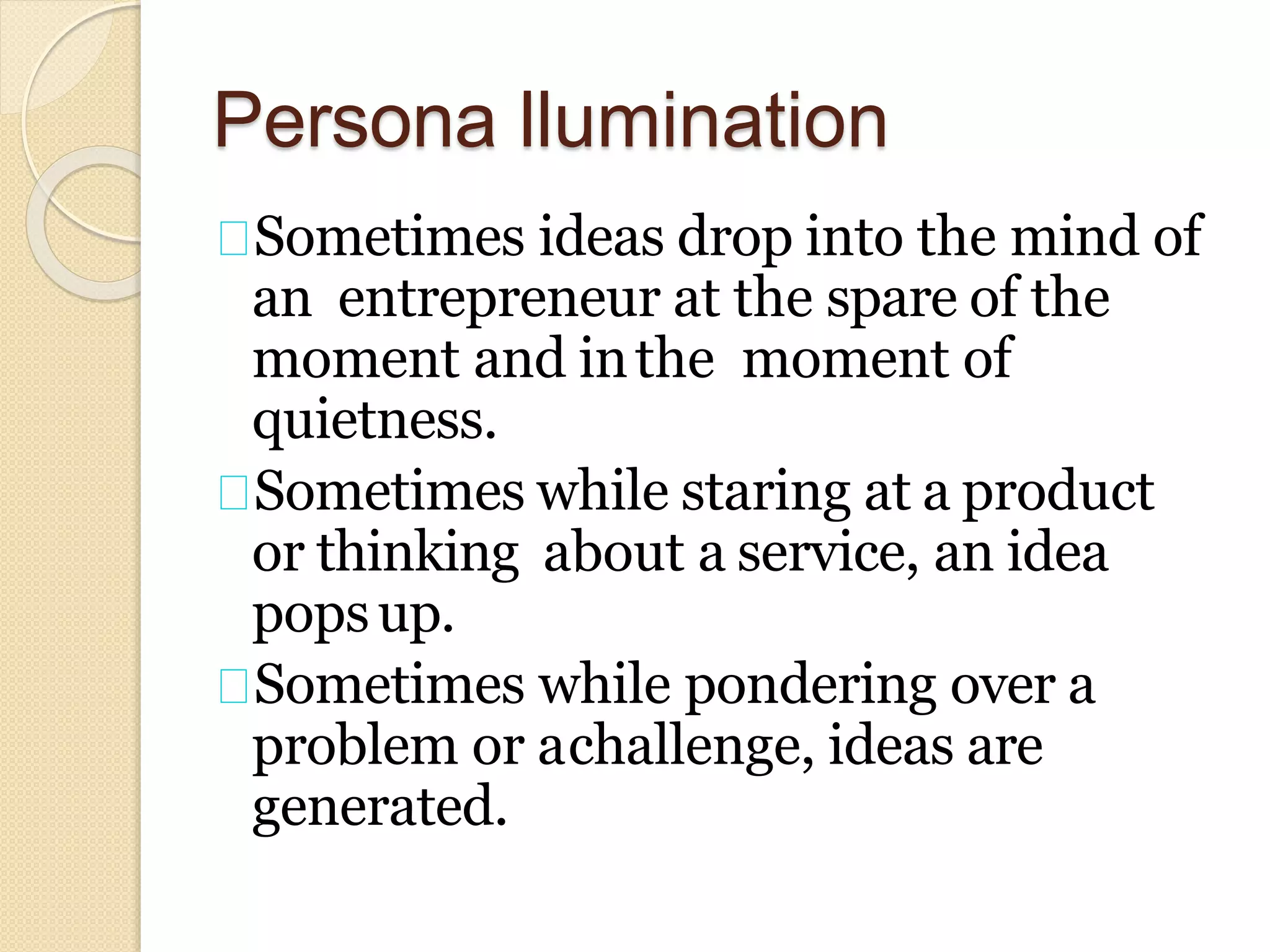 Technique for generating new businees idea for growth | PPT