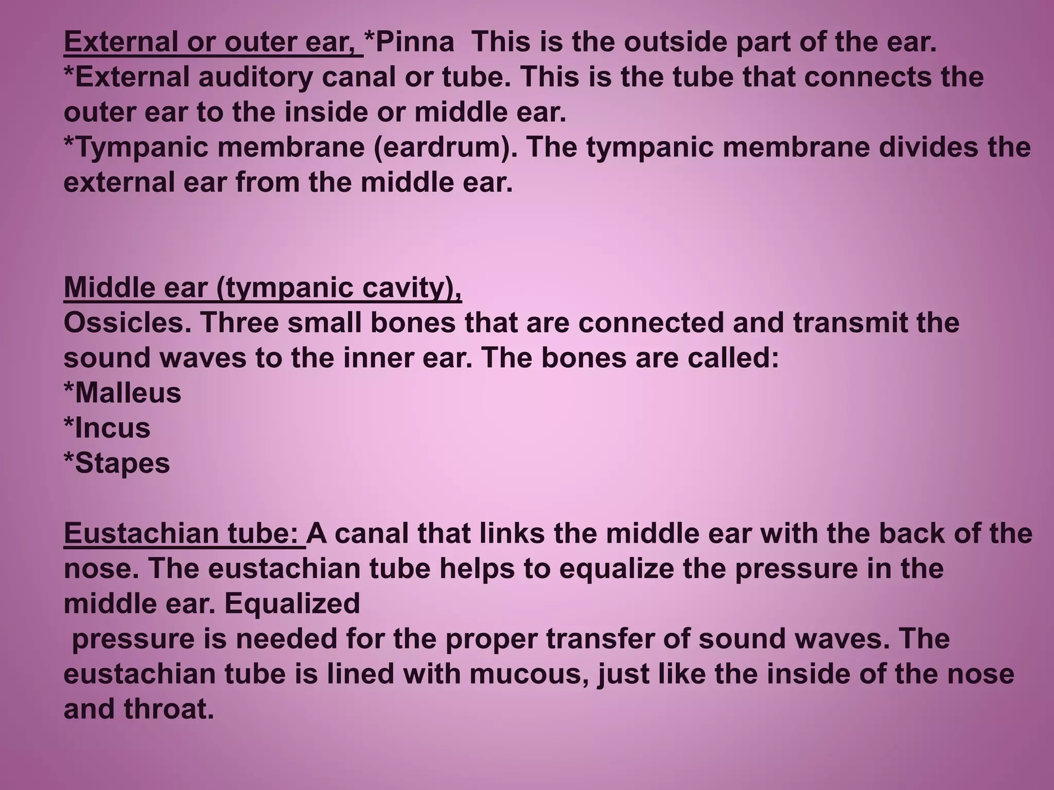 Anatomy and physiology of ENT | PPTX