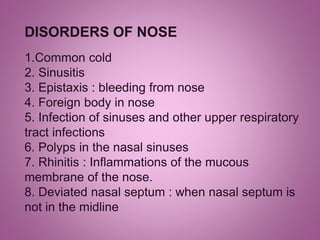 Anatomy and physiology of ENT | PPTX