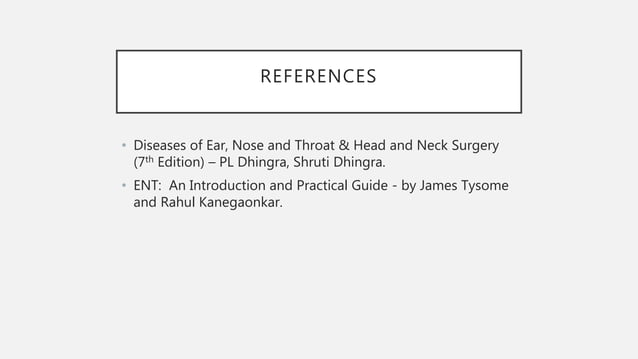 Tuning fork tests - ENT | PPTX | Ear, Nose and Throat Conditions ...