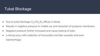 ENT presentation on the disorders of eustachian tube for | PPT