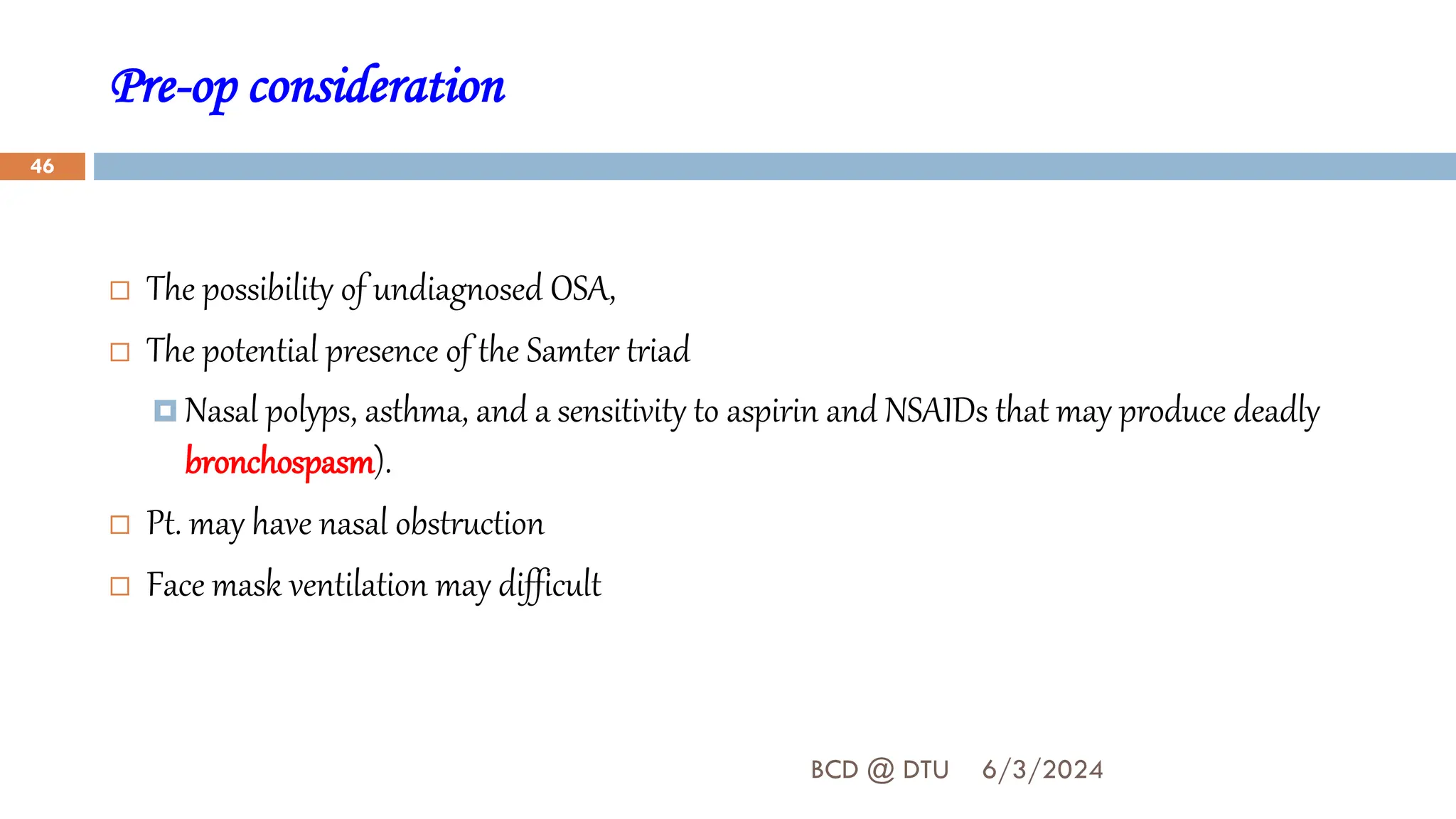 Preoperative anesthesia consideration for ENT.pptx