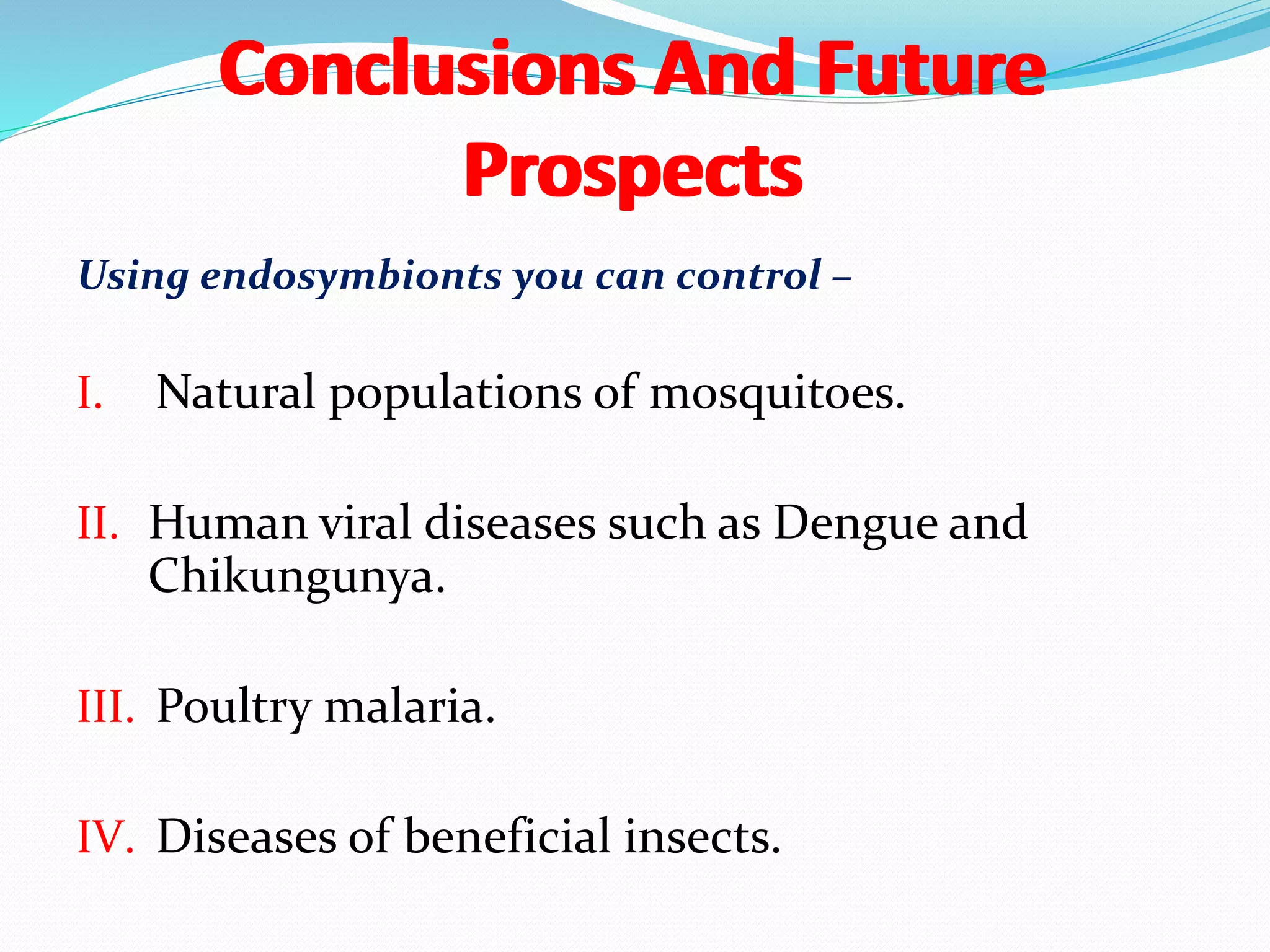 Relation of Insect Endosymbionts with Immunity System. | PPTX