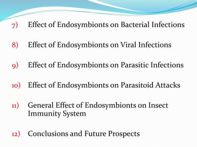 Relation of Insect Endosymbionts with Immunity System. | PPTX ...