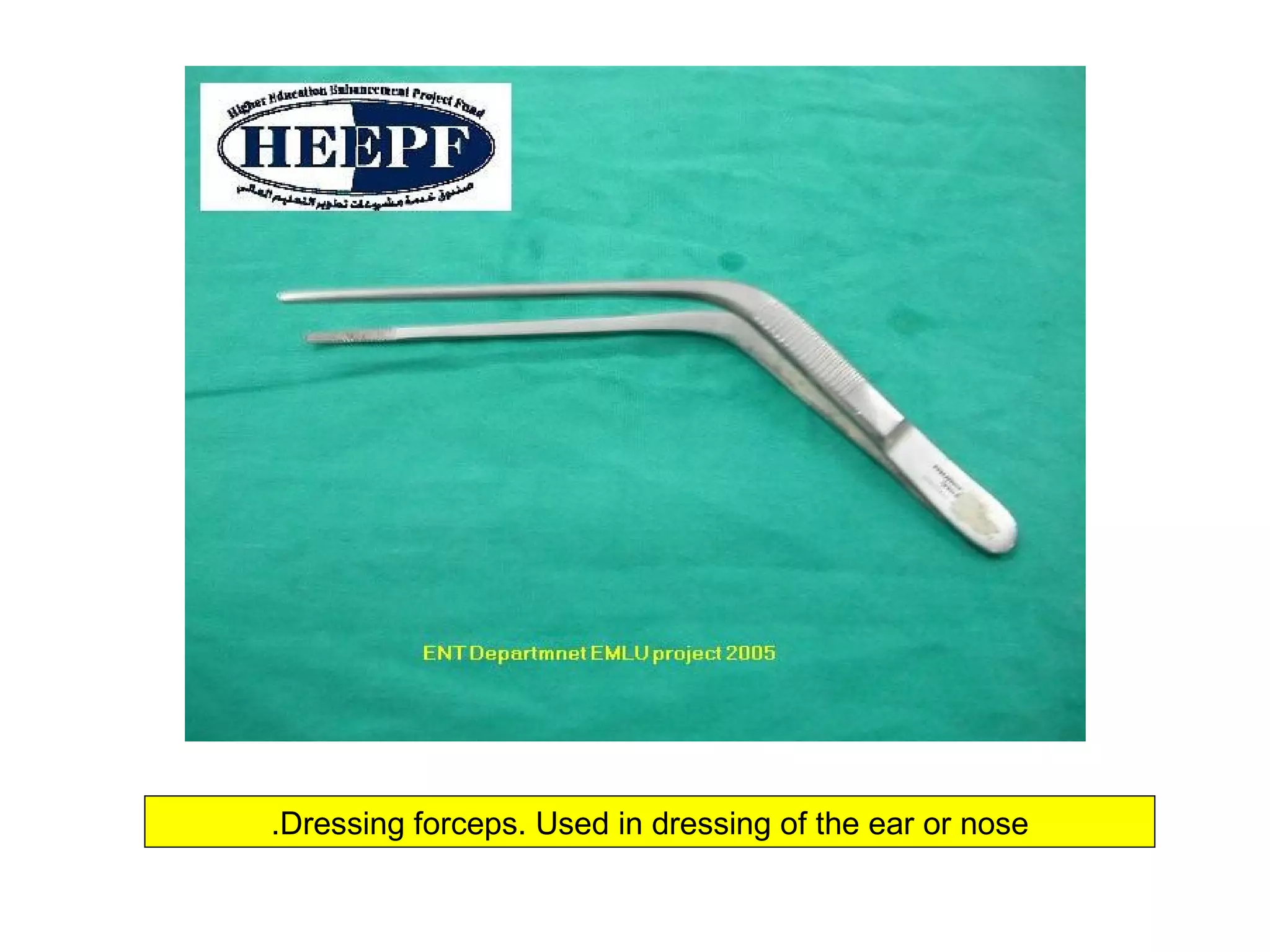 Ent instruments | PPT