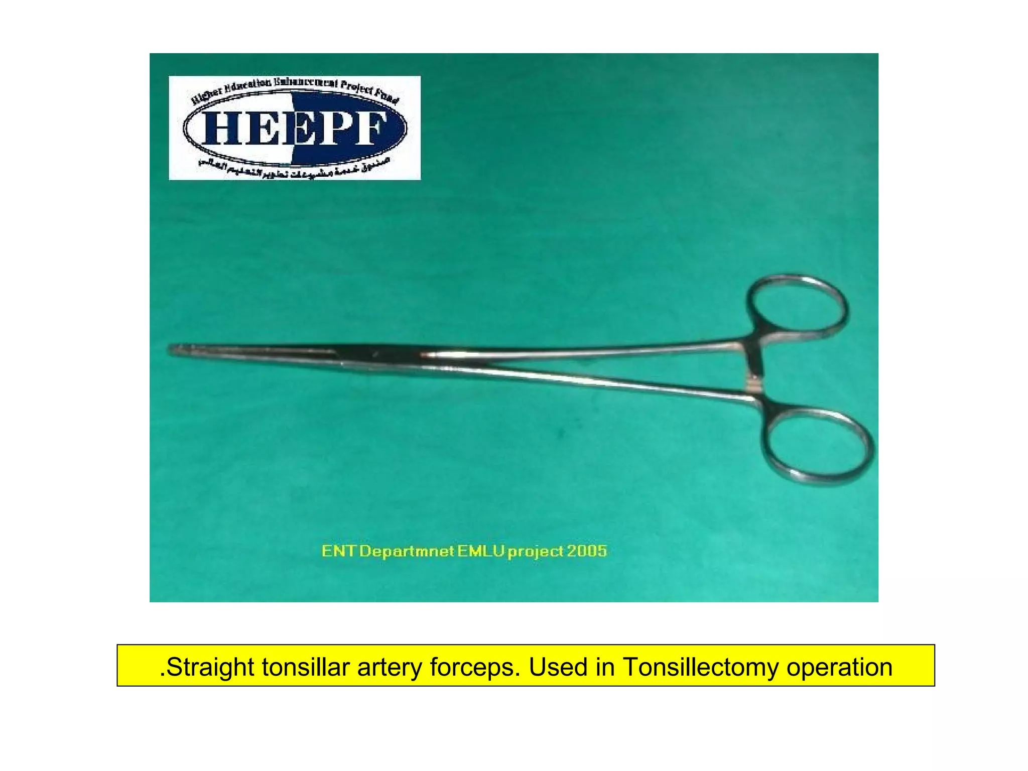 Ent instruments | PPT