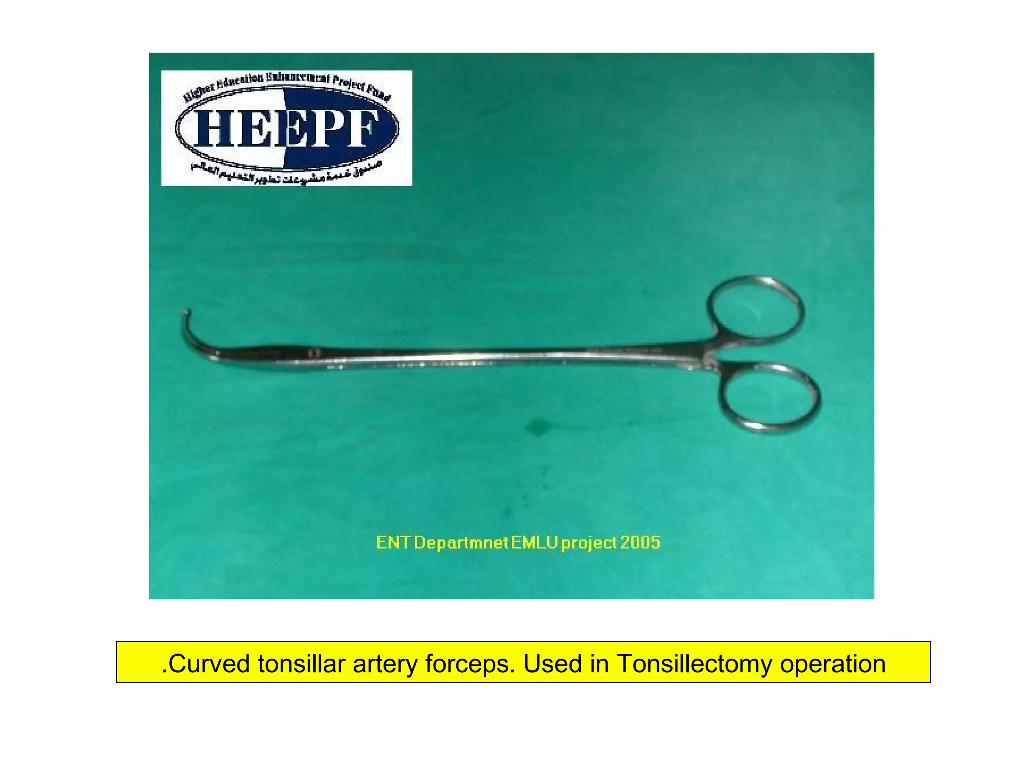 Ent instruments | PPT