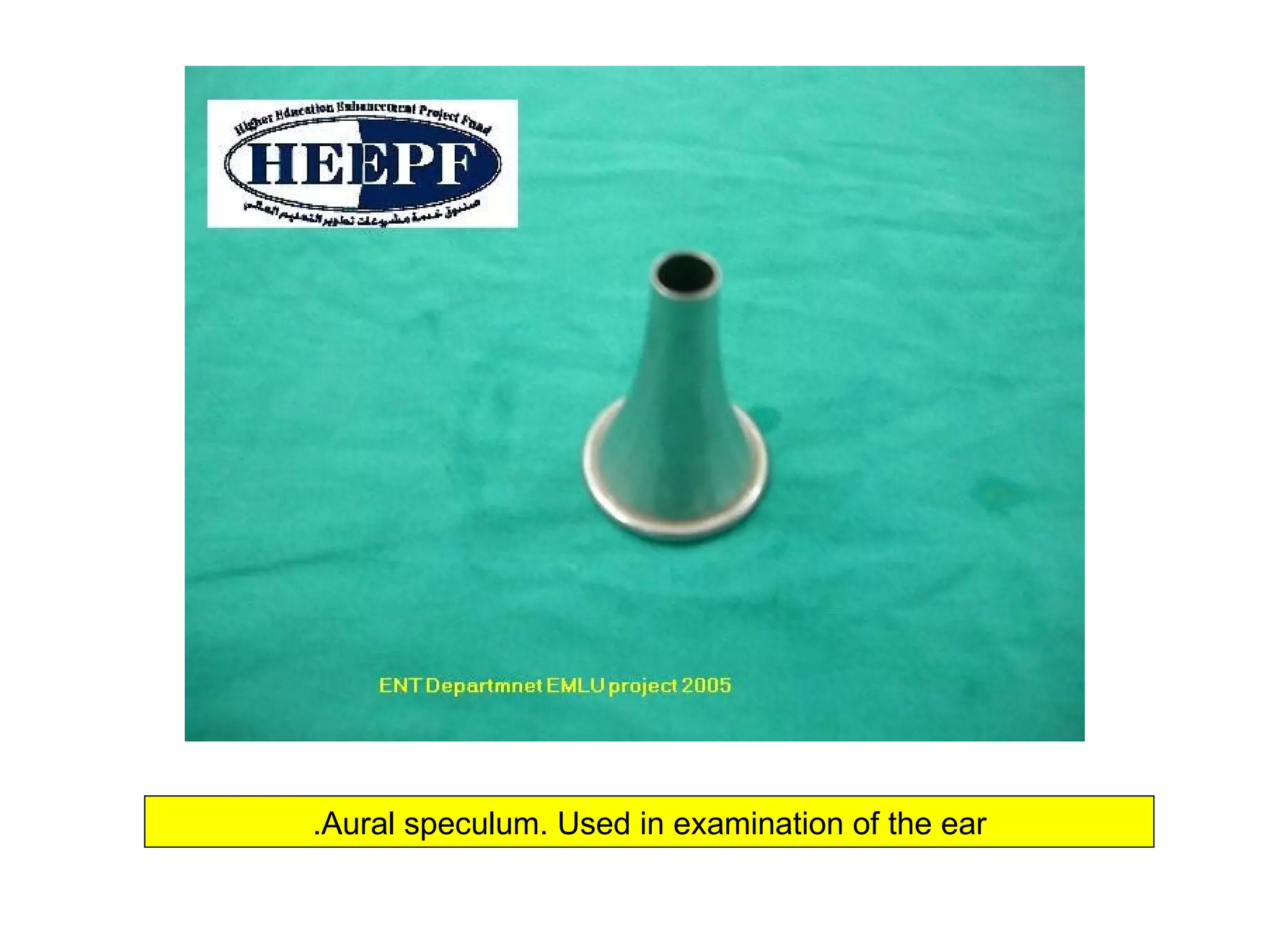 Ent instruments | PPT